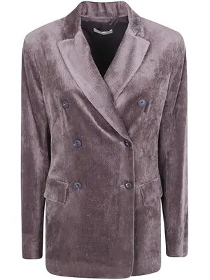Antonelli Firenze Double Breasted Corduroy Blazer