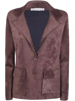 D.exterior Jacket Double Breasted "cio Chocolate - Brown