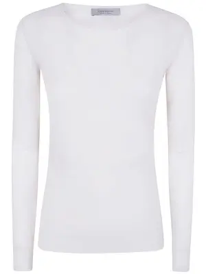 D.exterior Sweater Round Neck "tulle - Beige