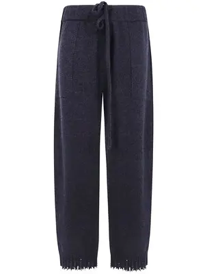 UMA WANG Pants Cashmere "ankle Pants - Gray