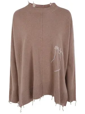 LABORATORIO Sweater Oversize "cinnamon - Brown