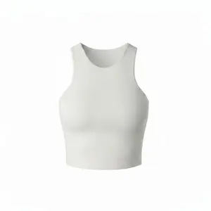 FOREPLAY GOLF Foreplay Golf Shirt High Neck Tank - White