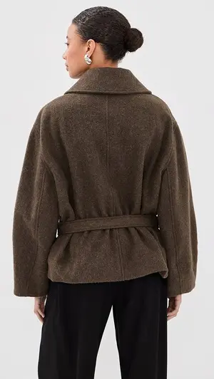 LEMAIRE Short Wrap Coat