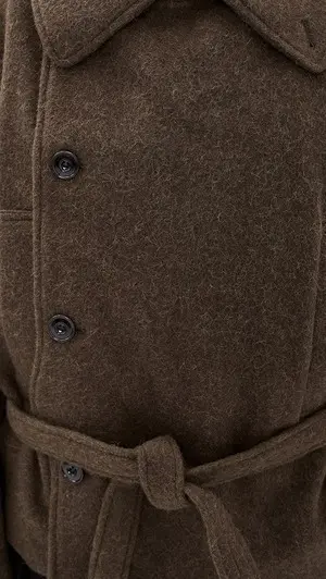 LEMAIRE Short Wrap Coat
