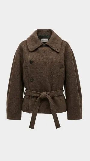 LEMAIRE Short Wrap Coat