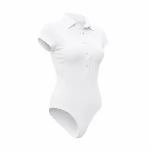 FOREPLAY GOLF Foreplay Golf Polo Bodysuit Short Sleeve