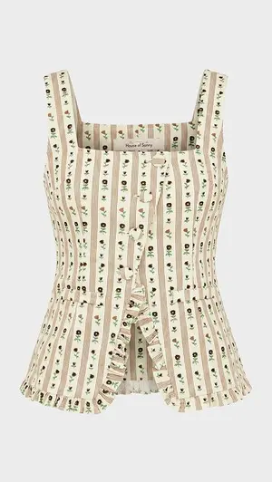 HOUSE OF SUNNY Vintage Rose Top