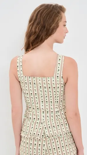 HOUSE OF SUNNY Vintage Rose Top
