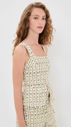 HOUSE OF SUNNY Vintage Rose Top