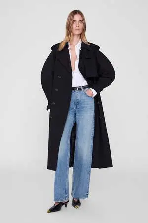 ANINE BING Pascale Maxi Trench Coat