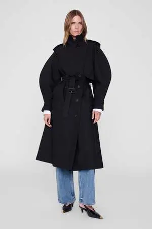 ANINE BING Pascale Maxi Trench Coat