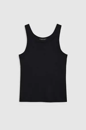ANINE BING Sixtine Tank Top - Black