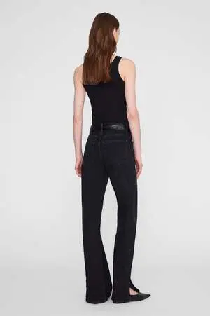ANINE BING Sixtine Tank Top - Black