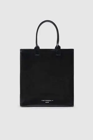 ANINE BING Leonie Coated Canvas Tote