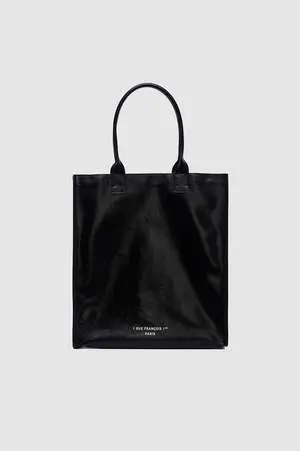 ANINE BING Leonie Coated Canvas Tote