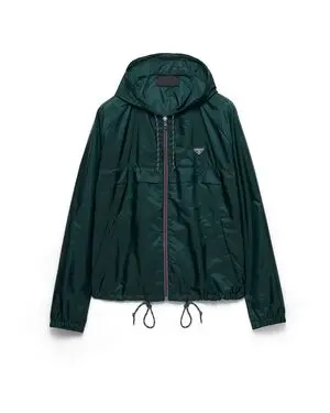 Prada Re-nylon Blouson Jacket - Green