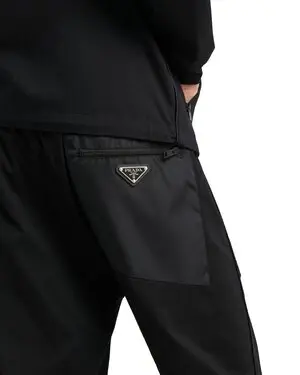 Prada Technical Cotton And Re-nylon Pant