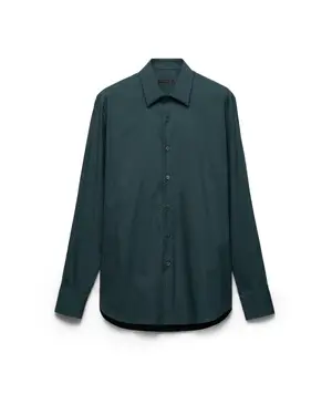 Prada Stretch Cotton Shirt - Green