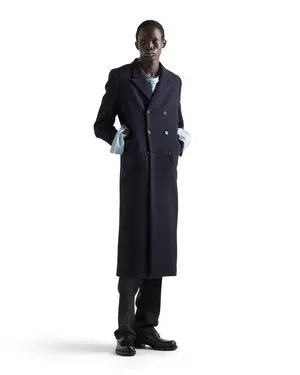Prada Double-breasted Wool Coat