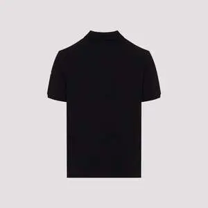 Moncler Cotton Polo - Black
