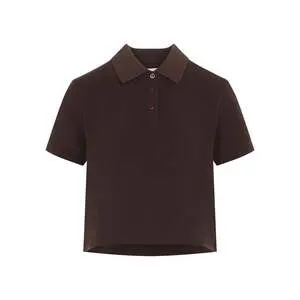 Saint Laurent Petit Cassandre Polo - Brown
