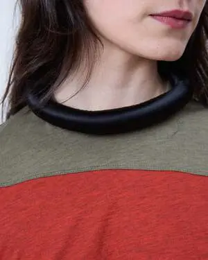 Phoebe Philo Tubular Block Knit Sweater