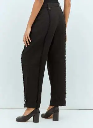 GANNI Tweed Suiting Pants