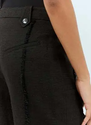 GANNI Tweed Suiting Pants