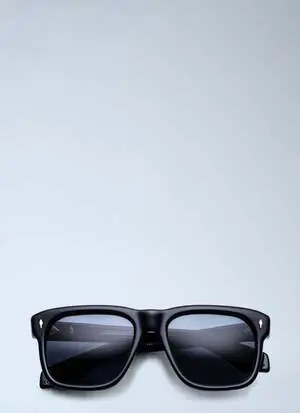 JACQUES MARIE MAGE Yves Sunglasses - Black
