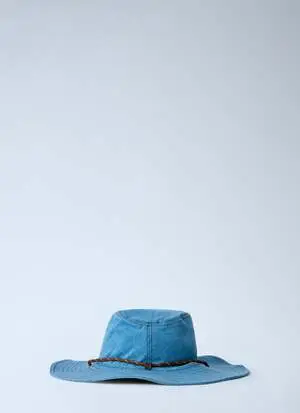 Miu Miu Wide-brimmed Logo Hat