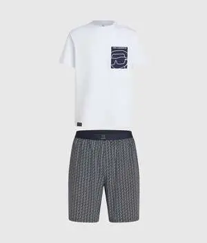 Karl Lagerfeld Ikon Short Pajama Set