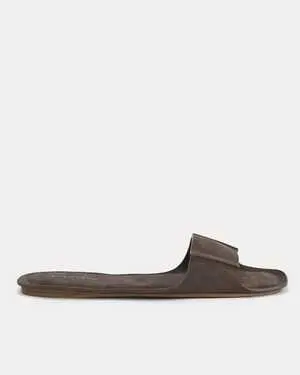 Everlane Made In Italy Opanka Band Sandal - Cacoa Suede