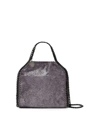 Stella McCartney Falabella Tiny Tote Eco Shiny Blue