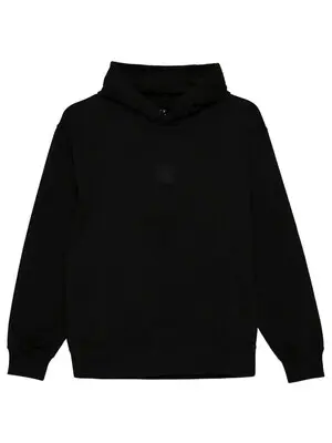 C.P. COMPANY Open Hoodie - Black