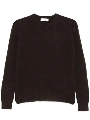 ROBERTO COLLINA ROBERTO COLLINA Crew Neck Long Sleeve Pullover
