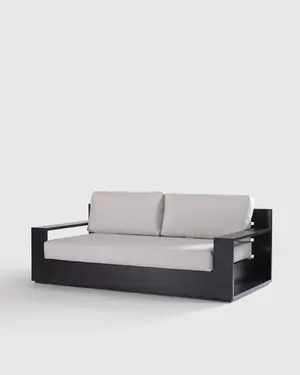 Quince Powder-coated Aluminum Outdoor Sofa