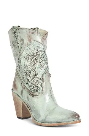 FREEBIRD Loretta Western Boot - Turquoise