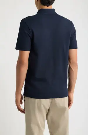 BOSS Parlay Short Sleeve Polo - Dark Blue