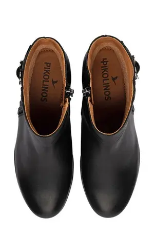 Pikolinos Utiel Leather Ankle Boot - Black