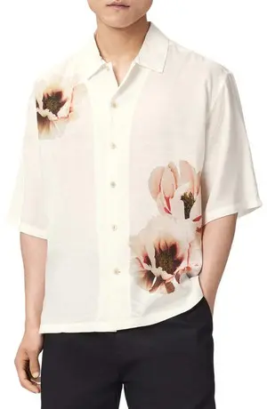 ALLSAINTS Floraison Floral Print Shirt