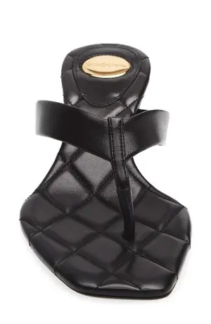Saint Laurent Plexiglas Cassandre Heel Flip Flop