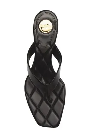 Saint Laurent Plexiglas Cassandre Heel Flip Flop
