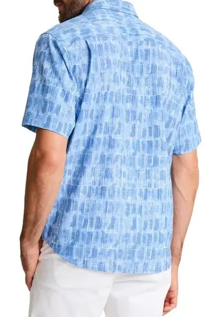 Tommy Bahama Coastal Ease Geo Fades Button-up Shirt