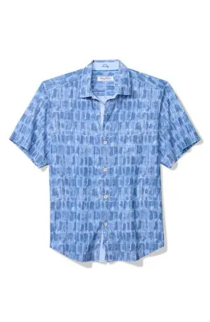 Tommy Bahama Coastal Ease Geo Fades Button-up Shirt