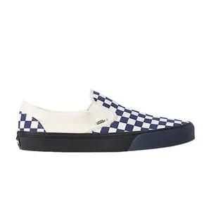 VANS Classic Slip On 'checkerboard Deep Twilight - Blue