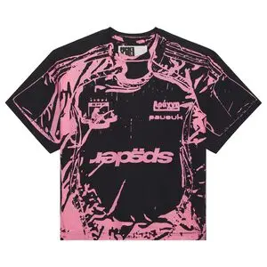 SP5DER Graphic Print Jersey T-shirt