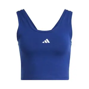 Adidas Essentials Small Logo Cotton Lifestyle Tank Top 'dark / White - Blue