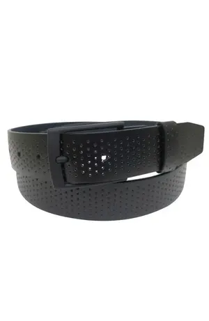 IZOD Comfort Stretch Perforated Leather Golf Belt