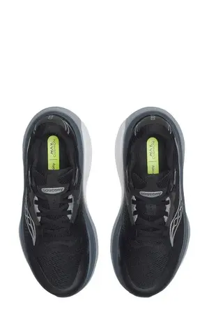 Saucony Hurricane 26 Running Shoes - Black/silver