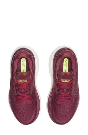 Saucony Hurricane 26 Running Shoes - Maroon/silk